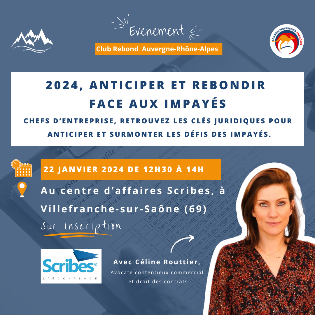 Club Rebond Villefranche-sur-Saône : "2024, anticiper et rebondir face ...