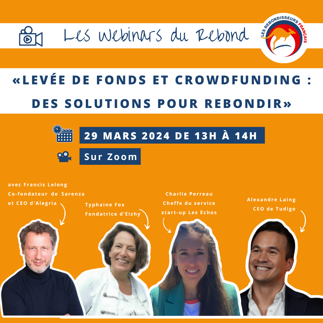 🚨 Webinar exceptionnel 🚨: Levée de fonds et crowdfunding : des solutions pour rebondir - Les ...