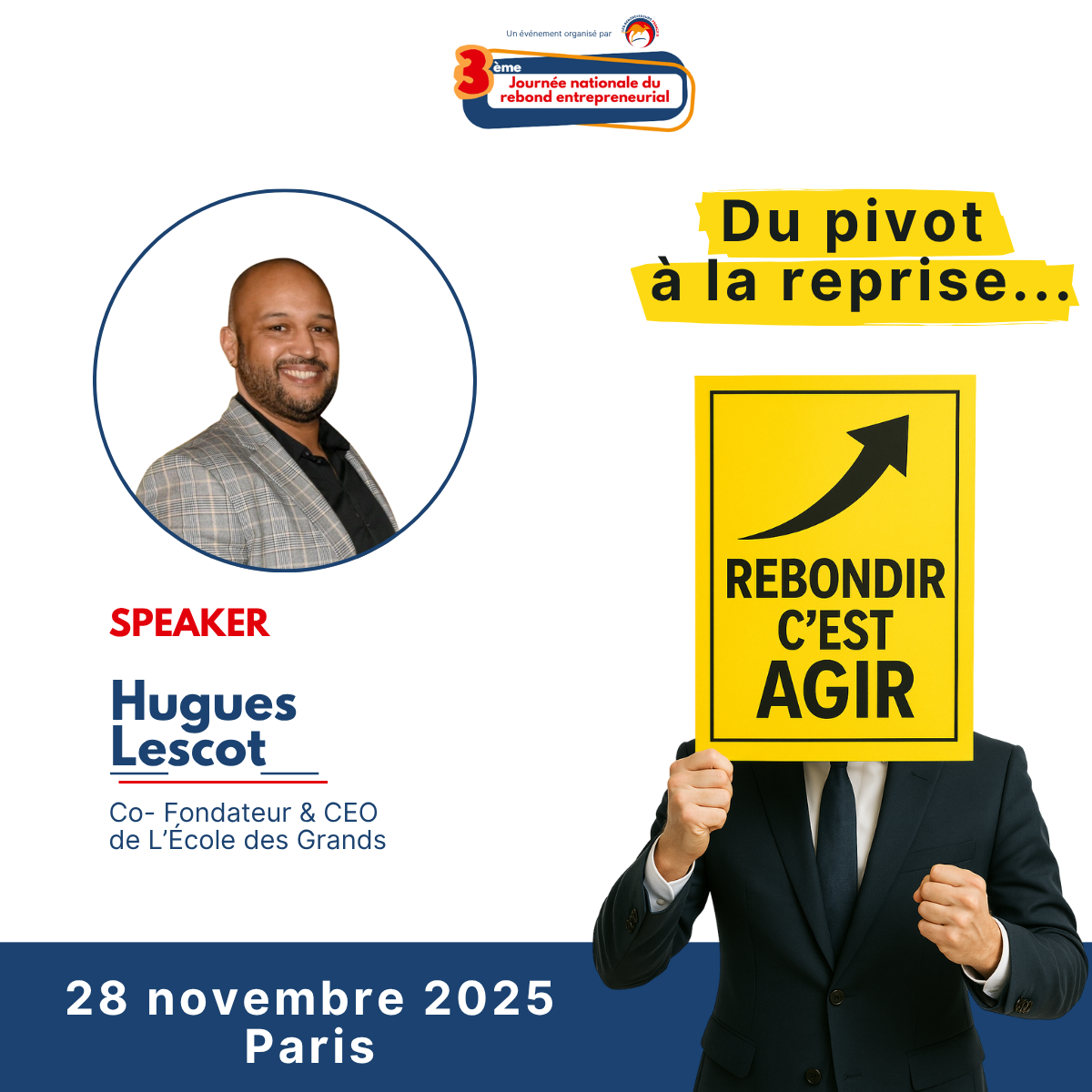 Hugues Lescot (L’École des Grands) : échec & rebond 28 novembre 2025